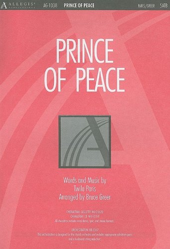 Prince of Peace: Bruce Greer, Twila Paris: 9780834197930: Amazon.com: Books