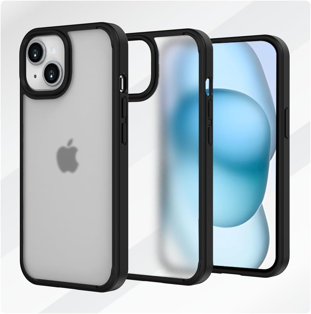 Totem Crystal Fusion Matte Case for iPhone 15 Back Cover Case | 10 ft ...