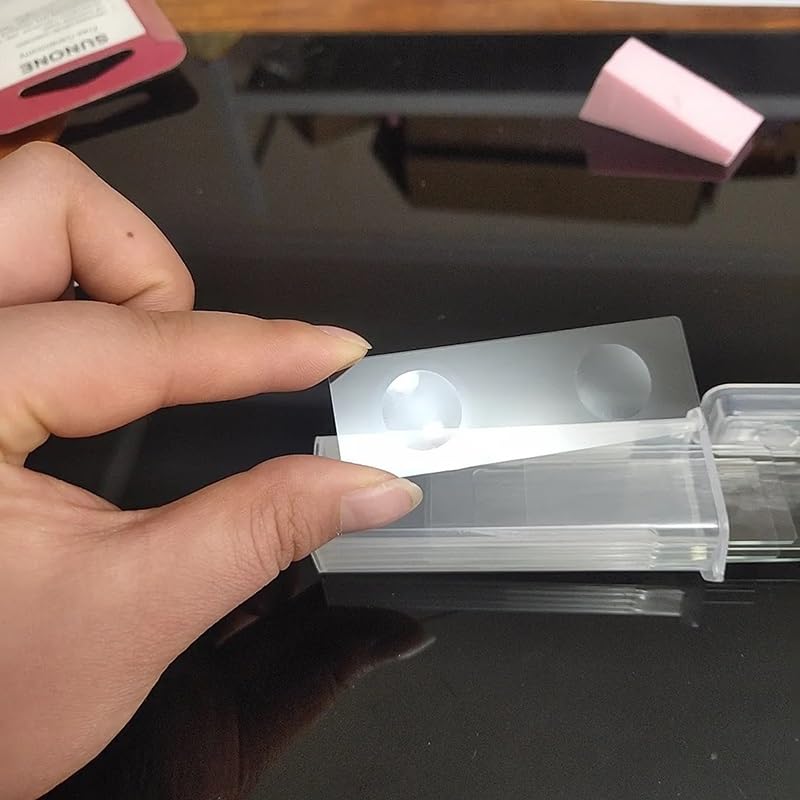 Snapklik.com : Microscope Kit 5Pcs 1mm Thickness Cavity Coverslips ...