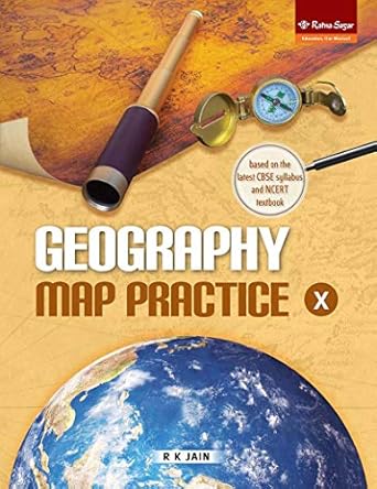 Ratna Sagar Geography Map Practice Class 10 | Amazon.com.br