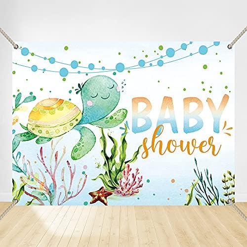 Sea Turtle Baby Shower Theme