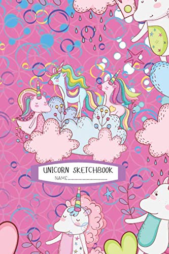 Unicorn sketchbook:Mini unicorn sketch book for girls (Unisketch ...