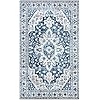 Amazon.com: Moynesa Ultra-Thin Washable Area Rug - 3x5 Blue Kitchen ...