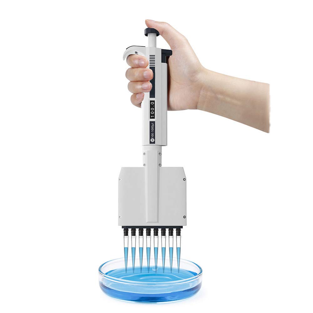 Buy Lab Pipette, 8 Channels / 12 Channels Micropipette, Multichannel ...