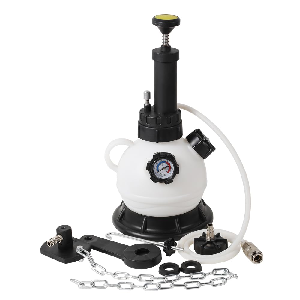 WNZ Pneumatic Vacuum Brake and Clutch Bleeding Tool Kit Extractor and ...