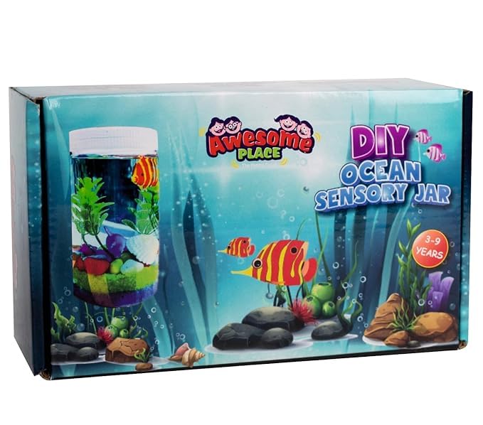 Awesome Place DIY Under The Sea Creatures Mini-Aquarium Water Kit for ...