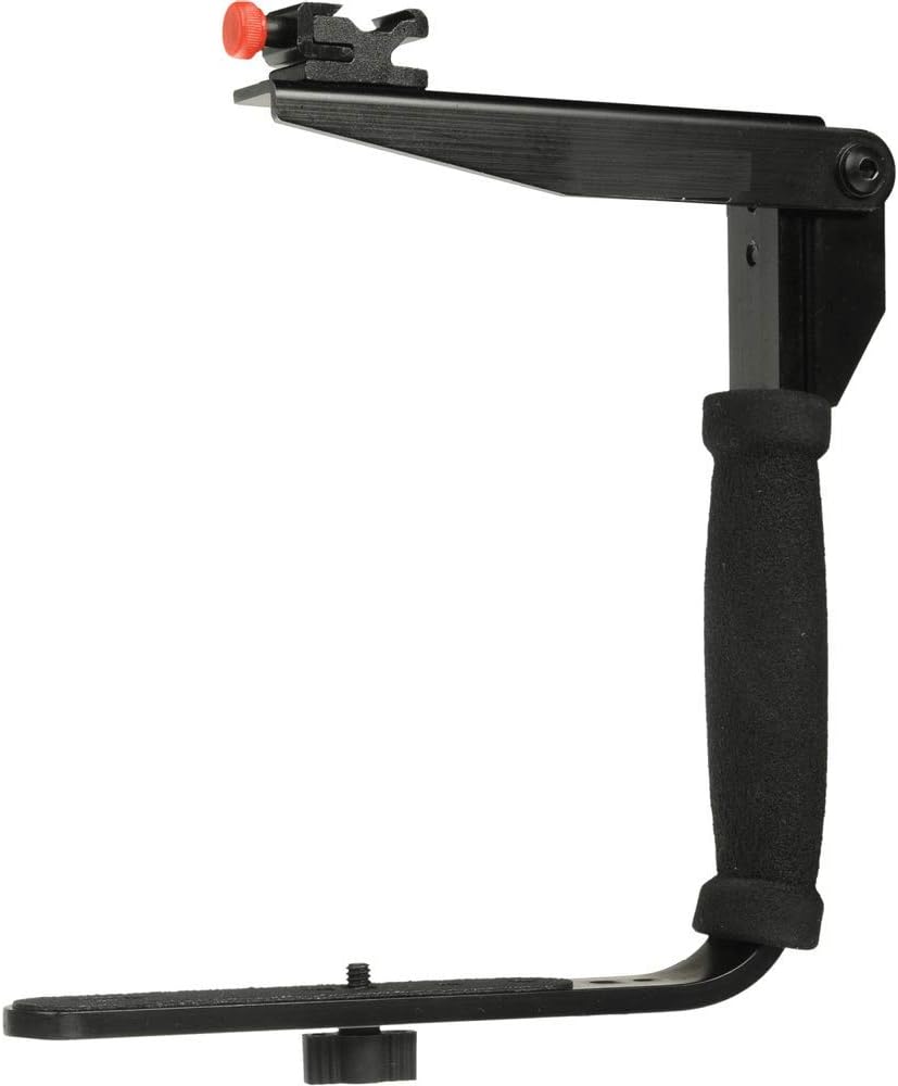 Custom Brackets Folding T Flash Bracket for tall DSLR (FOLDT): Amazon ...