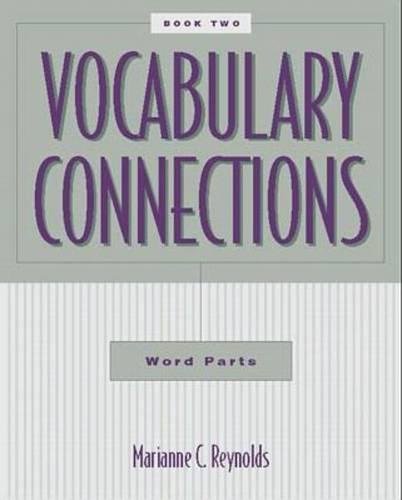 Amazon.com: Vocabulary Connections: Word Parts, Book 2: 9780070526297 ...