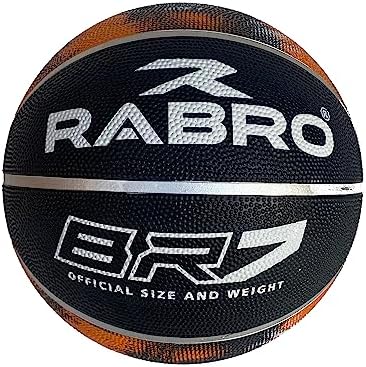 Buy RABRO Basketball, Basketball Size 7, BR7 Rubber Basketball for Men ...