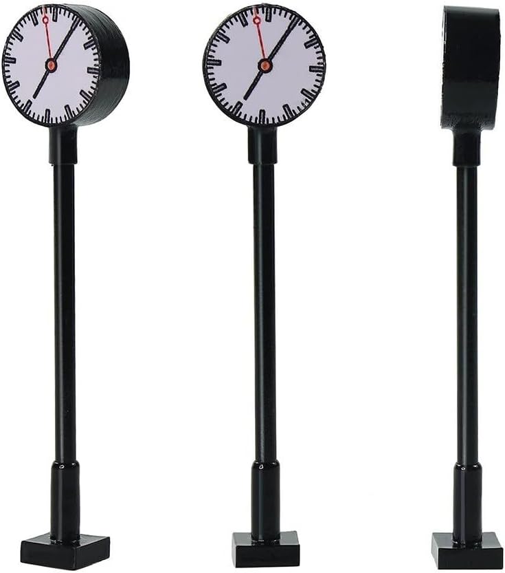 Amazon.com: Model Railway Train Lamp Post Street Bright White Lights HO ...