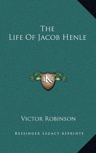 Buy The Life of Jacob Henle Book Online at Low Prices in India | The ...