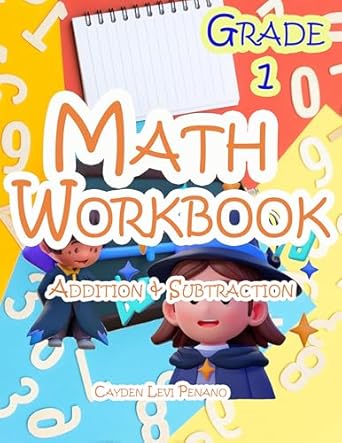 Math Workbook : Grade 1 workbook (Addition and Subtraction) eBook ...