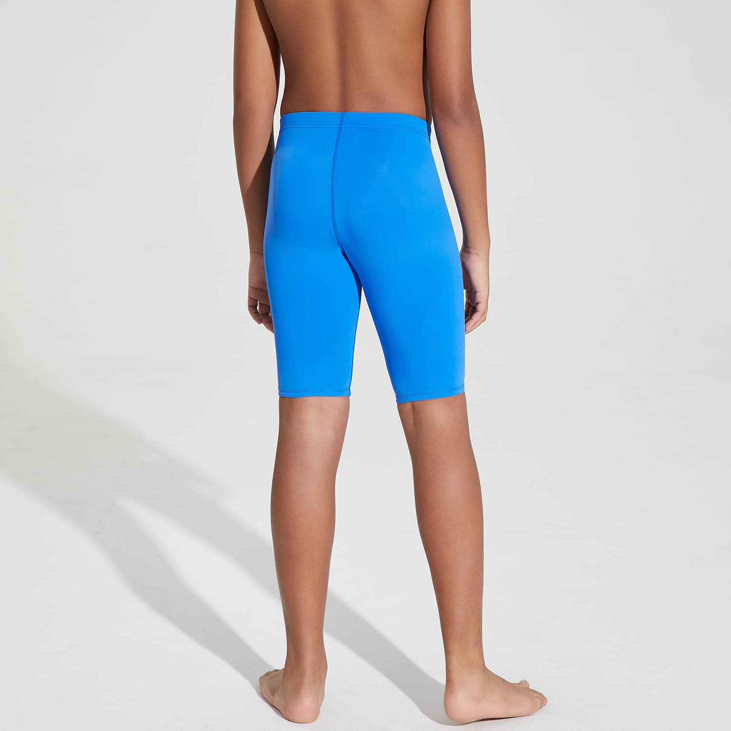 Snapklik.com : Youth Boys Swim Jammers Solid Swimsuit UPF 50+ Sun ...