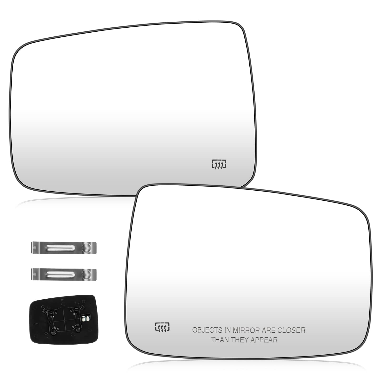 Youxmoto Mirror Glass Replacement 2009-2018 Fit for Dodge Ram 1500 2500 ...