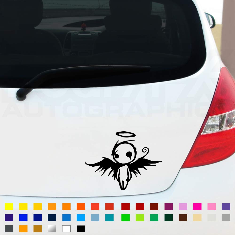 Buy Fear7FXGothic Fallen Angel Of Death Sticker Decal, Car Window ...