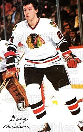 Amazon.com: Doug Wilson Hockey Card 1981-82 Chicago Blackhawks ...