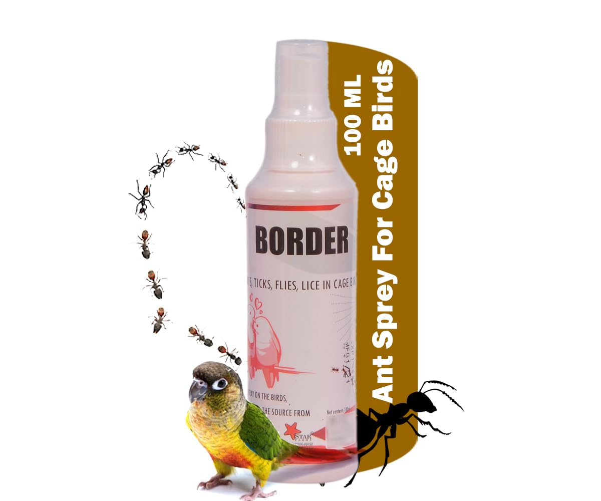 STAR FARMS Border Ant Repellent for Cage Birds,Dogs Ectoparasiticicide ...