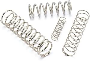 Amazon.co.jp: Cylindrical Helix Coil Compression Back Spring Shock ...