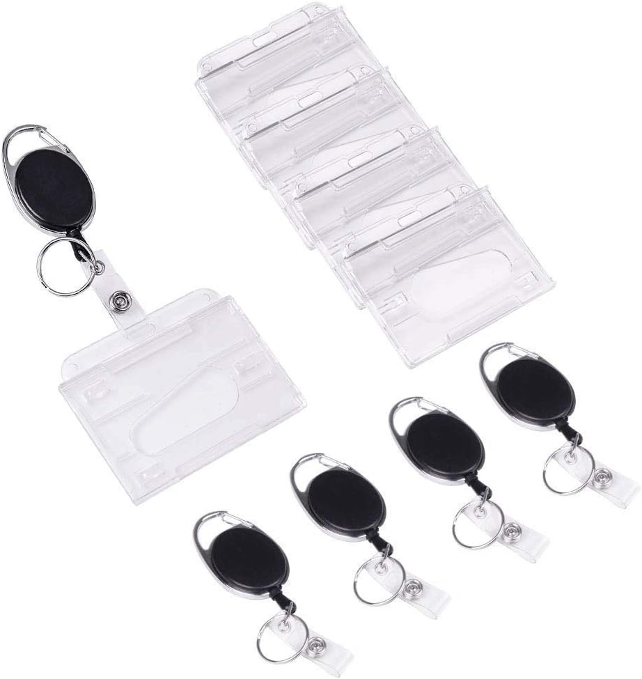 Retractable Lanyards,Lanyards with Card Holder,3 Set Includes ...