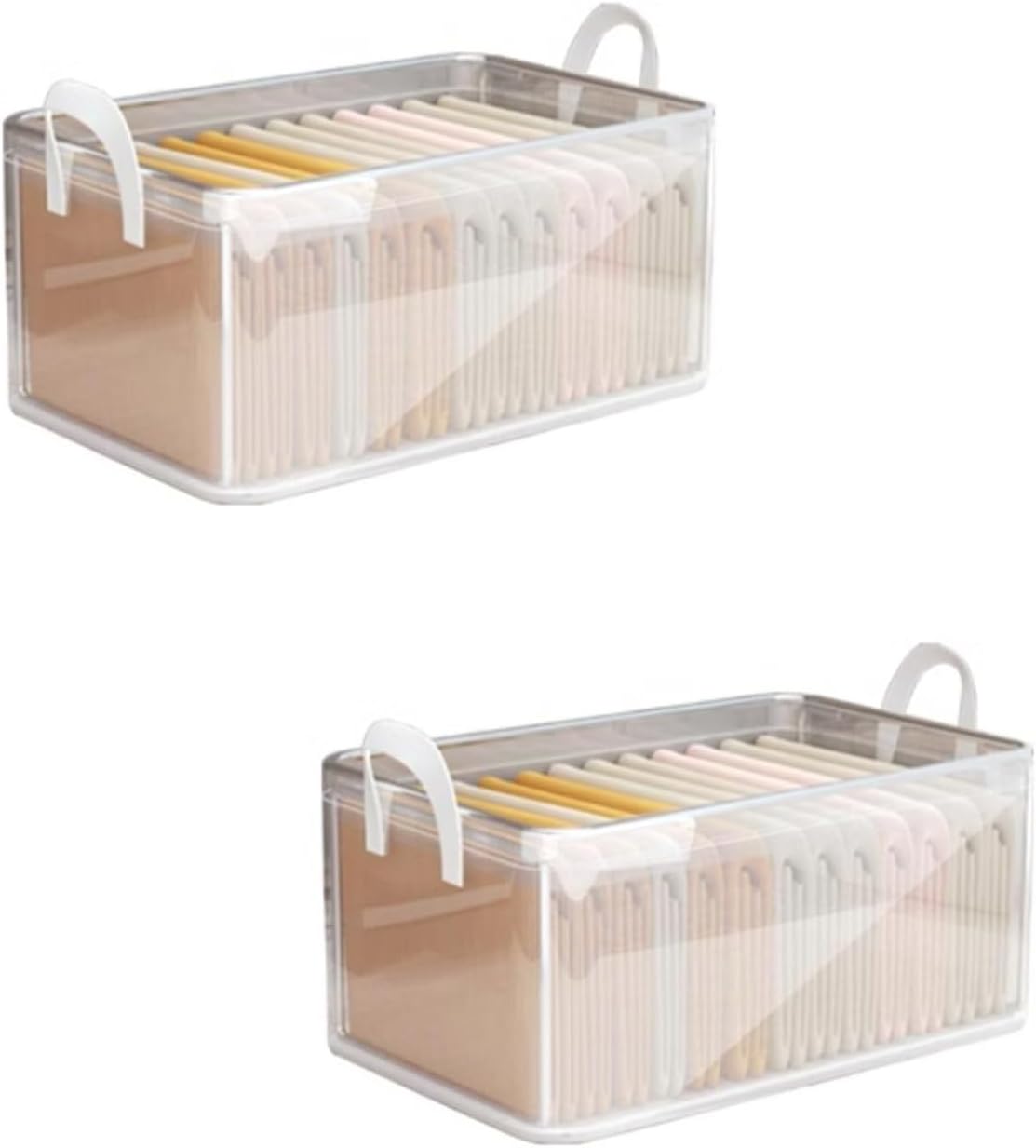 Amazon.com: Clothes Storage Box, Wardrobe Layered Organizing Box ...