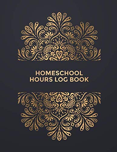 Homeschool Hours Log Book: For Homeschooling Moms to Keep Daily Record ...