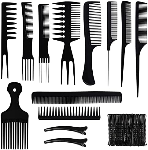 Amazon.com : 14 PCS Professional Hair Comb Set for Women Men, Hair ...