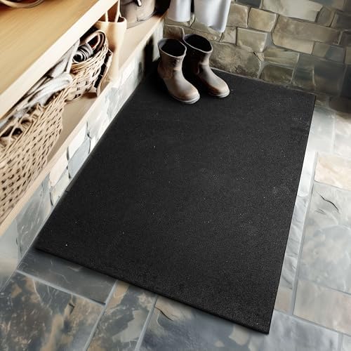 Amazon.com: Mohawk Home Heavy Duty Rubber Stall Mat - Gym Floor- Under ...