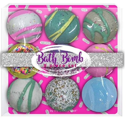 Amazon.com : My Beauty Spot Scented Bath Fizzers - Multi Colored ...