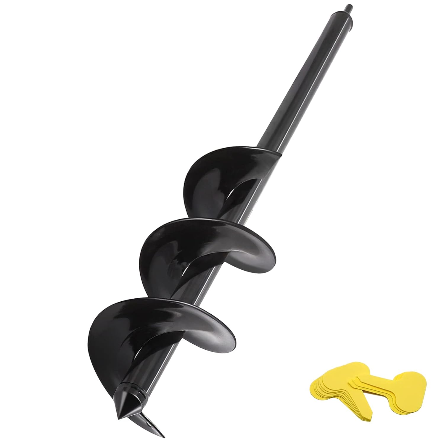TCBWFY 3x24 Inch Auger Drill Bit for Planting - Long Handle Easy ...