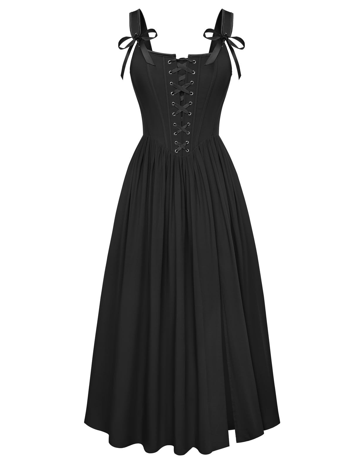 7 Best Black Corset Maxi Dress | Satin, Boning & Silhouette