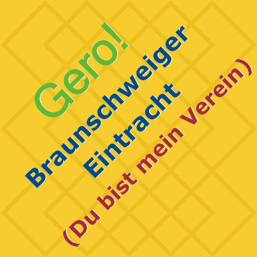 Amazon.com: Braunschweiger Eintracht - Du bist mein Verein : Gero ...