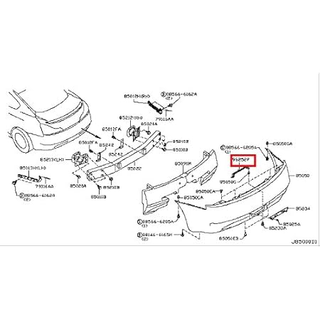 Amazon.com: Rear License Plate Light LAMP Bracket Black for Infiniti ...