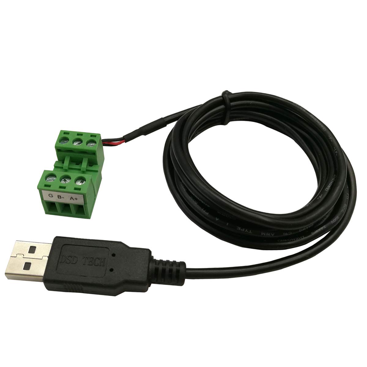 Amazon.com: DSD TECH SH-U14 USB to RS485 Cable Built-in FTDI chip with ...