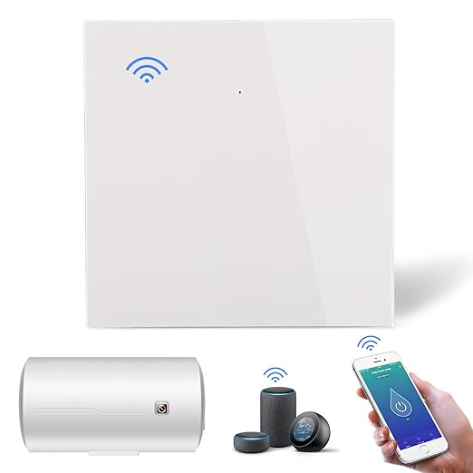 Immersion Heater Timer Switch, 40A WiFi Smart Immersion Heater Timer ...