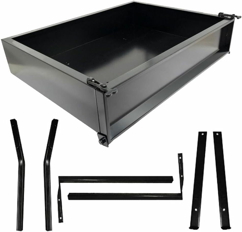 Amazon.com : Performance Plus Carts EZGO RXV Golf Cart Black Steel ...