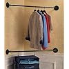 Amazon.com: Hanging Bars 43" Iron Wardrobe Assistant Corner : Home ...