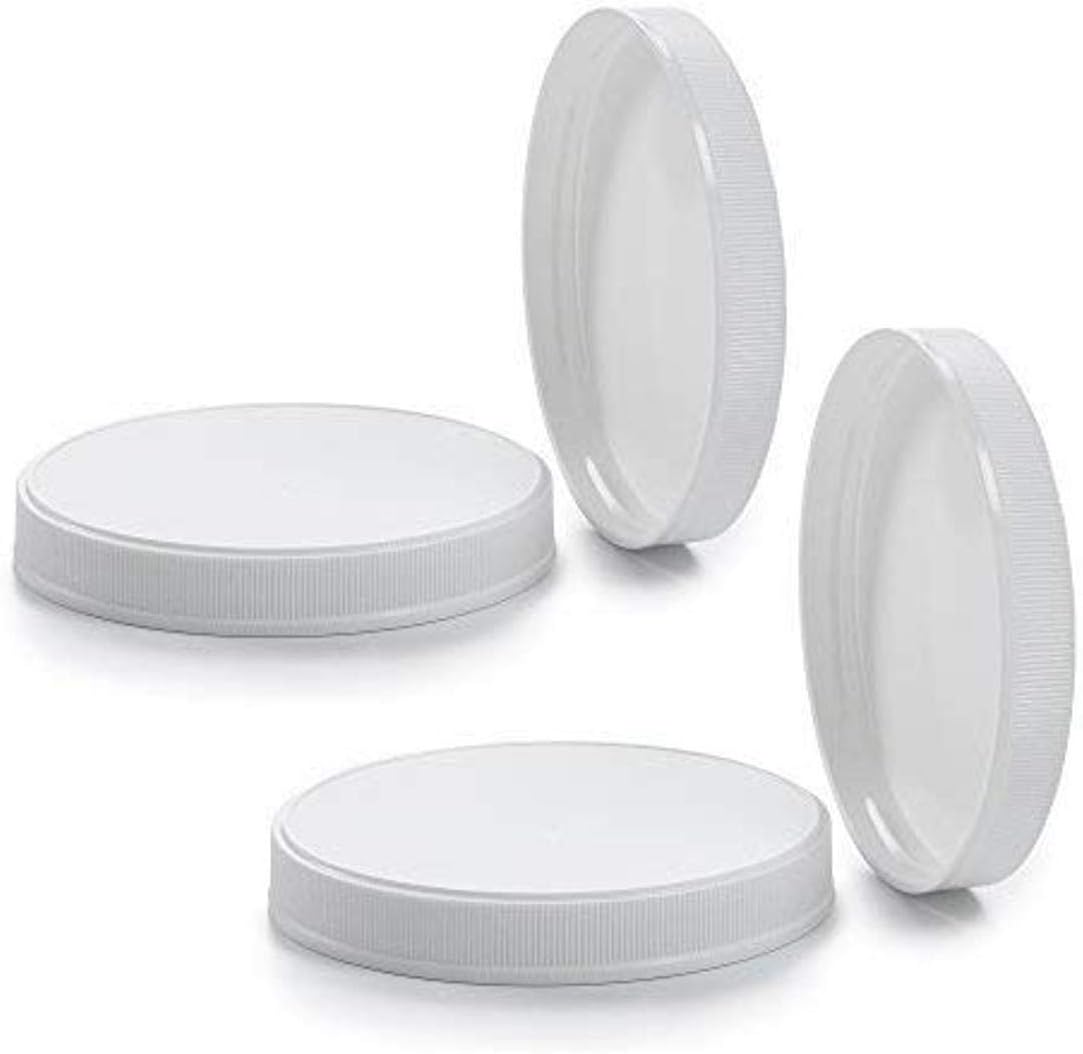 Amazon.com: 1790 110mm Plastic Lid for Wide Mouth Jars (Pack of 4 ...