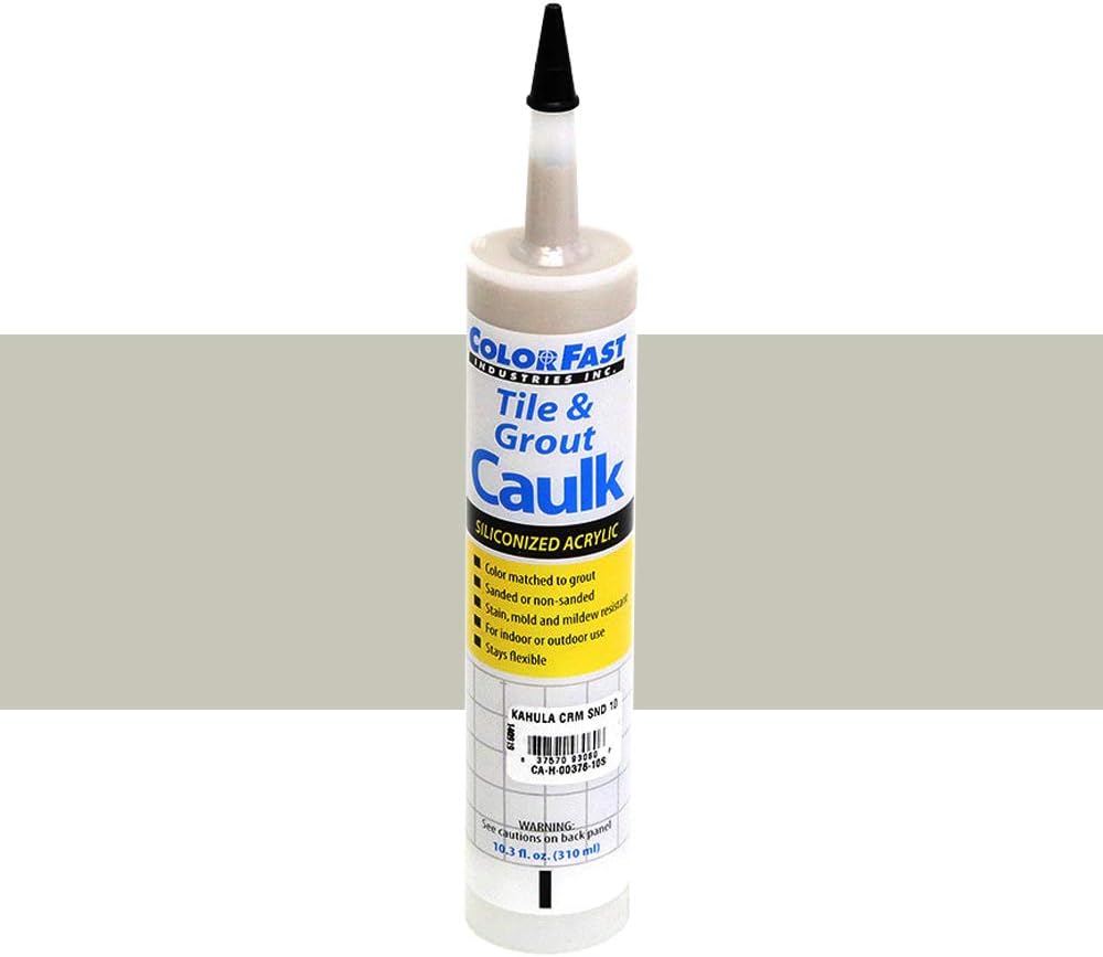 Amazon.com: Hydroment Color Matched Caulk by Colorfast (Sanded) (H136 ...