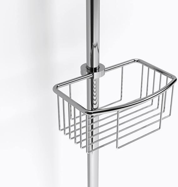 Frafuo Shower Pole Caddy for Shower-6 Size Riser Ring NO Drilling ...