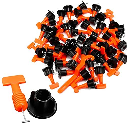 CATSON 100 PCS Tile Leveling System Kit Tile Leveling Clip for Floor ...