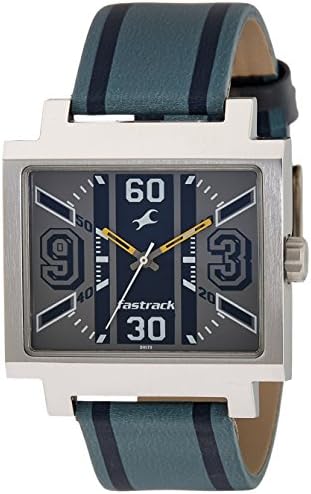 Fastrack Varsity Analog Silver Dial Men's Watch - 3180SL02 / 3180SL02 ...
