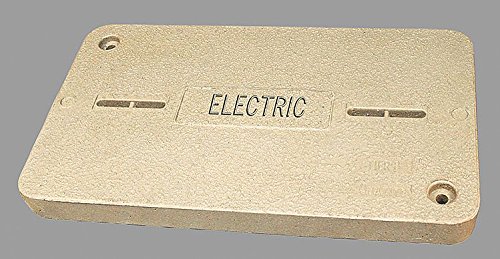 Hubbell - PG1324CA0017 - Quazite Polymer Concrete Cover, PG Style, (2 ...