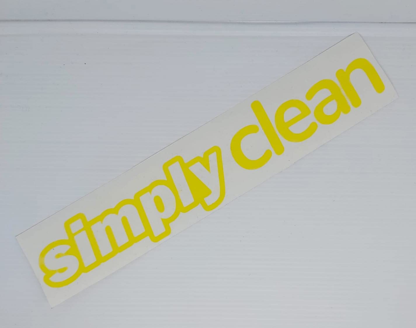 Simply Clean Sticker