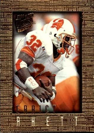 Amazon.com: 1996 Ultra Sensations #98 Errict Rhett NFL Football Trading ...