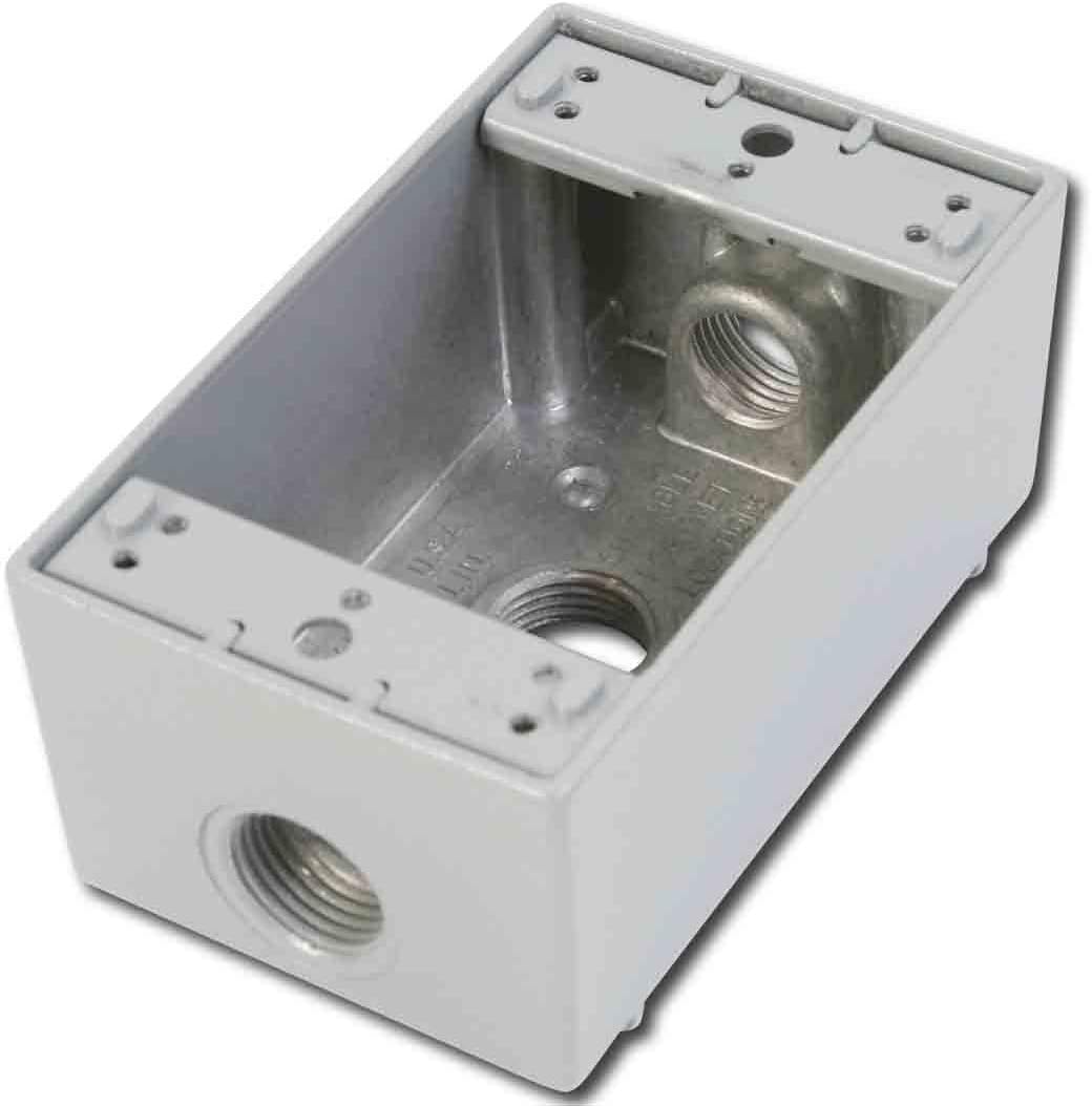Made in The U.S.A. B23WS Series Weatherproof Electrical Outlet Box ...