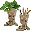 Unique Shape Marvel Avengers Infinity War Pot Groot Wooden Look Tree ...
