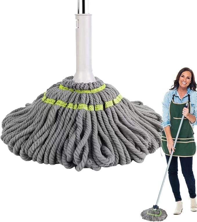 Twist and Shout Microfiber Twist Mop for Floor Cleaning | Squeeze Twist ...
