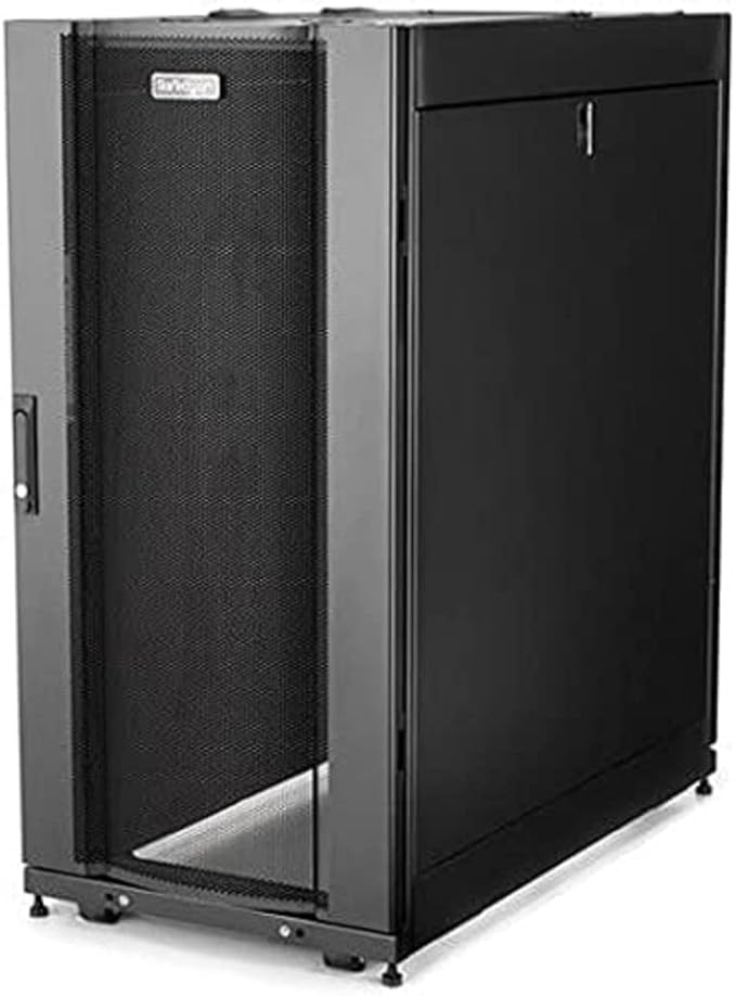 Amazon.com: StarTech.com 25U Server Rack Cabinet - 4 Post Adjustable ...