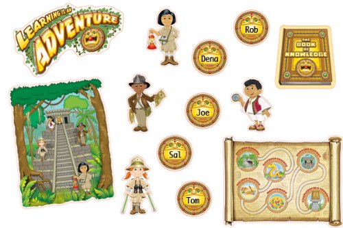 Learning Is an Adventure Bulletin Board Set (Bulletin Board Sets ...