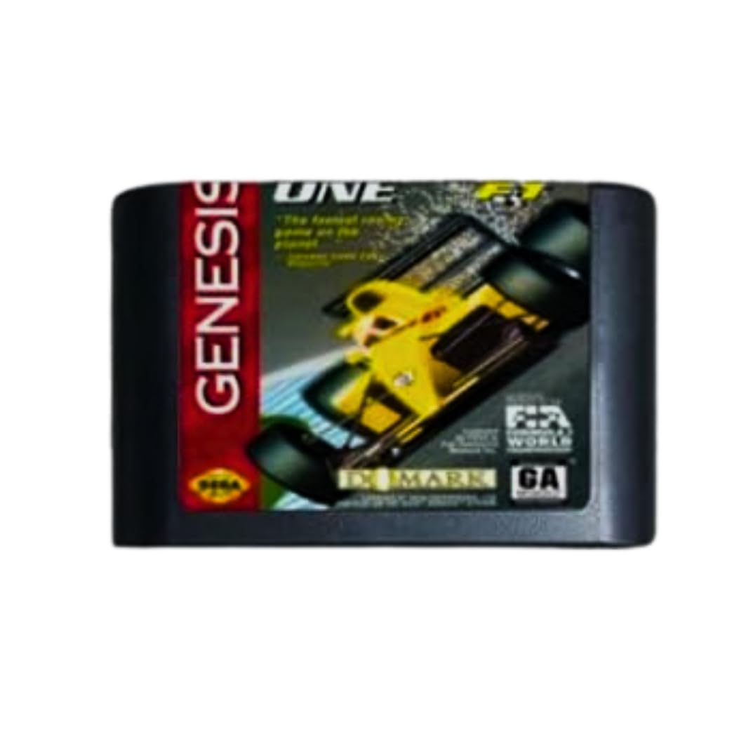 Amazon.com: Formula One F1 16 Bit MD Game Card For Sega Megadrive ...